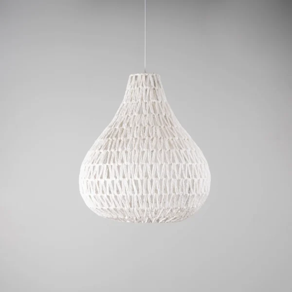 White Pendant Rope Light – Party Hire Destination